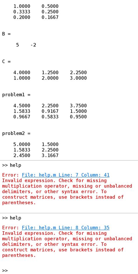 [solved] in matlab enter the following matrices use appropriate format course hero