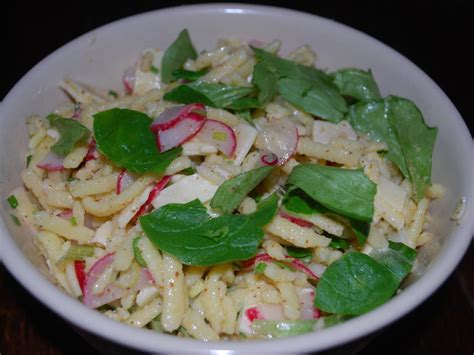 Biergarten Spätzle Salat Rezept mit Bild kochbar de