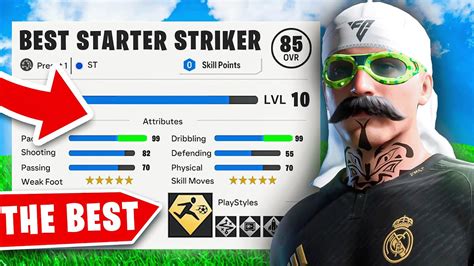 BEST Pro Clubs Striker Build Ea FC24 Start Shooting Tips YouTube
