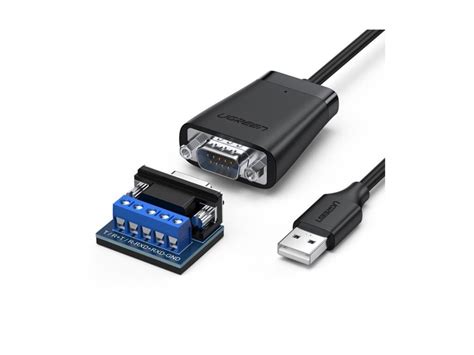Ugreen USB To RS422 RS485 Serial Port Converter Adapter Cable DB9 Male