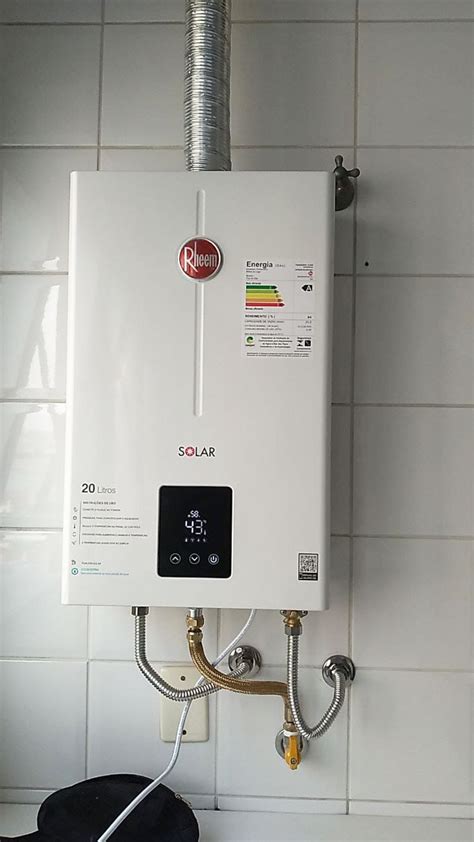 Aquecedor Rheem Litros Instalado