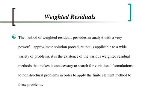 ppt variation and weighted residual formulation powerpoint presentation id 2618817