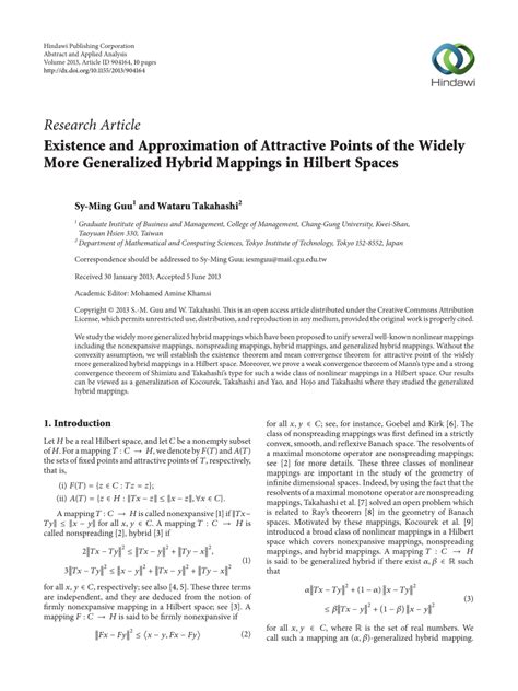 pdf existence and approximation of attractive points of the widely more generalized hybrid