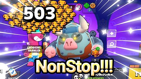 Hank Nonstop To Trophies Brawl Stars Youtube