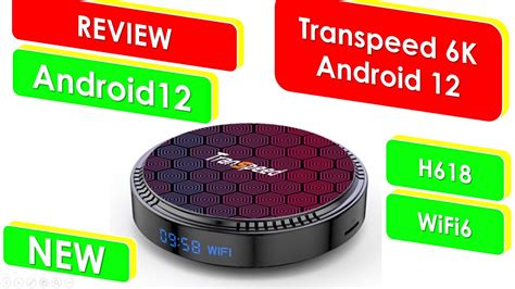 Transpeed K Android Tv Box Review Test Youtube