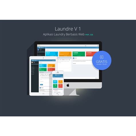 jual software aplikasi laundry berbasis web php source code original shopee indonesia