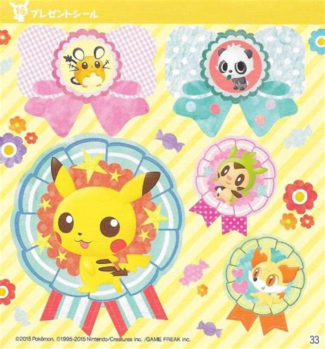 Pokémon Scans from PacificPikachu s Collection Pokemon Sticker book
