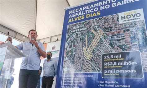 Prefeito Orlando Morando Autoriza Nova Fase De Recapeamento No Alves