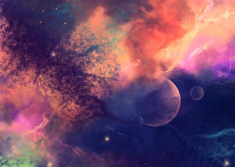Sci Fi Nebula 4k Ultra HD Wallpaper
