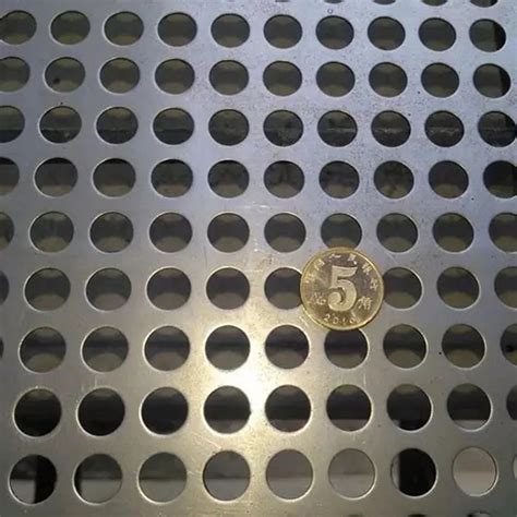 Hole Option SS304 Decorative Speakers Panel Round Holes Stainless Steel