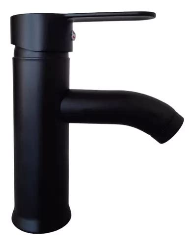 Canilla Griferia Para Lavatorio Monocomando Negra Black Env O Gratis