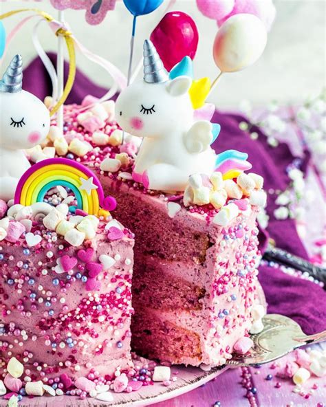 Einhorn Torte Einfaches Rezept F R M Dchen Geburtstagstorte