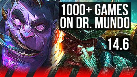 DR MUNDO Vs GANGPLANK TOP 1000 Games 10 2 2 Godlike EUW