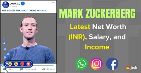 Mark Zuckerberg Net Worth Salary Net Worth In Rupees Inr