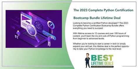the 2023 python certification bootcamp bundle lifetime deal