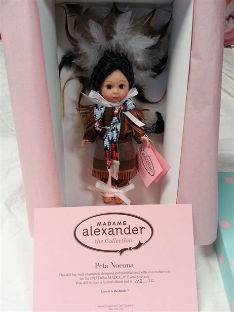Madame Alexander Peta Nocona Dallas Convention Doll Mib Very Sought