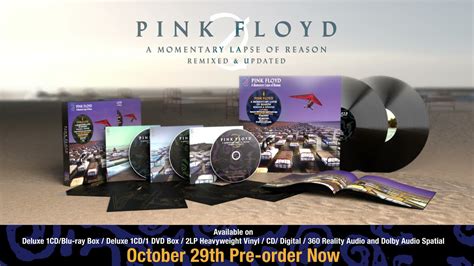 Pink Floyd A Momentary Lapse Of Reason Remixed Updated Unboxing