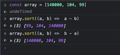 Javascript How To Sort An Array Of Integers Correctly Stack Overflow