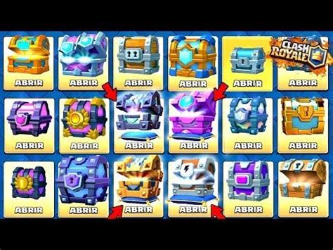 ABRIENDO ABSOLUTAMENTE TODOS LOS COFRES DE CLASH ROYALE BasiCH