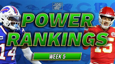 Episode Nfl Week Power Rankings Thursday Night Football Preview