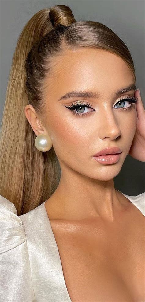 Gorgeous Makeup Trends To Try In Soft Glam Ponytail I Take