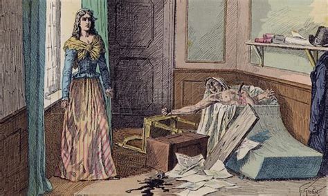 The Assassination Of Jean Paul Marat By Charlotte Corday 1793 Stock