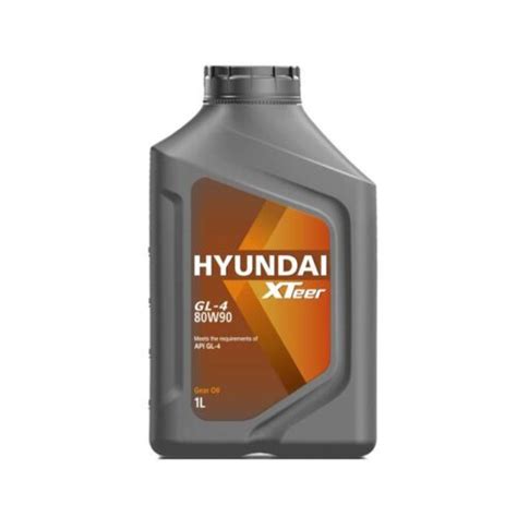 Aceite De Transmision Hyundai Xteer GL 4 80w 90 1 Litro Electricidad