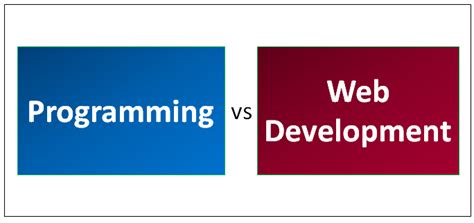programming vs web development top 9 vital differences to learn