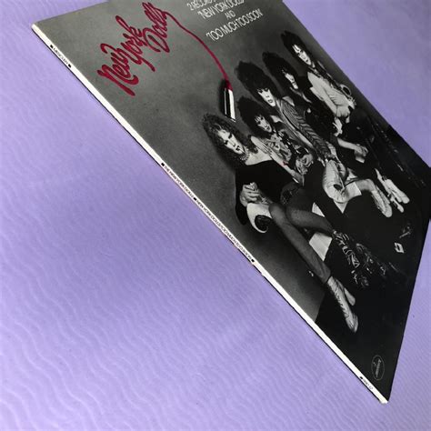 良盤 ニューヨークドールズ New York Dolls 1986年 2枚組LPレコード New York Dolls Too Much