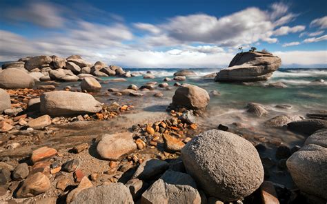 Fondos De Pantalla Paisaje Mar Bah A Rock Apuntalar Arena Playa