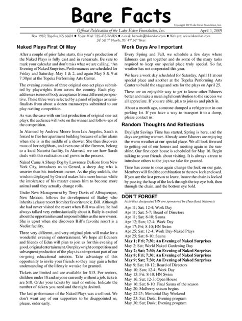 Fillable Online Naked Plays First Of May Fax Email Print PdfFiller