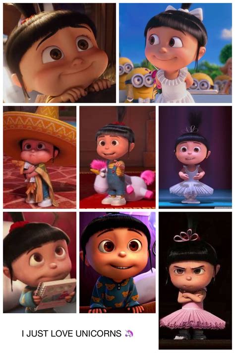 Agnes Gru Is One Of Gru And Lucys Three Adopted Daughters Alongside Her Big Sisters Margo And