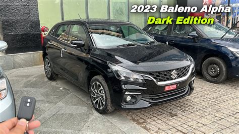New Baleno Alpha 2023 New Price Features 2023 Baleno Black Colour