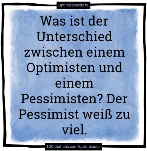 Bild Der Pessimist weiß zu viel