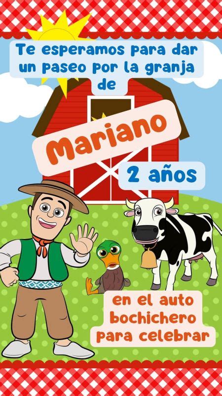 Tarjetas y Video Invitaciones de la Granja de Zenón GRATIS
