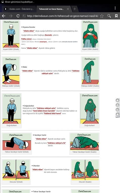 Namaz Nasil Kilinir