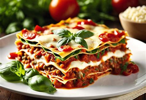 Lasagnes végétariennes délicieuses ingrédients et astuces