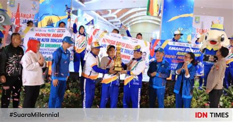 Kota Tangerang Jadi Juara Umum Peparpeda VIII Banten