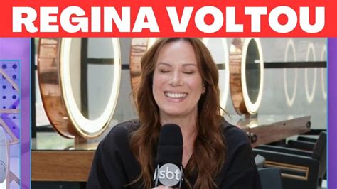 Regina Volpato Volta Ao Sbt Confira Detalhes Youtube