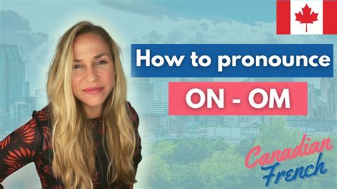 French Nasal Vowel ON OM How To Pronounce ON OM In French YouTube