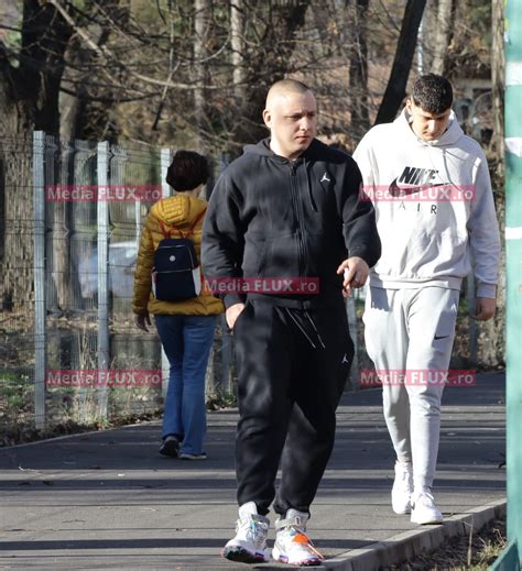 Vlad Obu prietenul fraților Tate fotografiat după ce a ieșit de la DIICOT