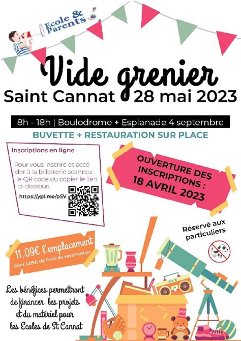 Vide grenier École et Parents Le village de Saint Cannat Le village