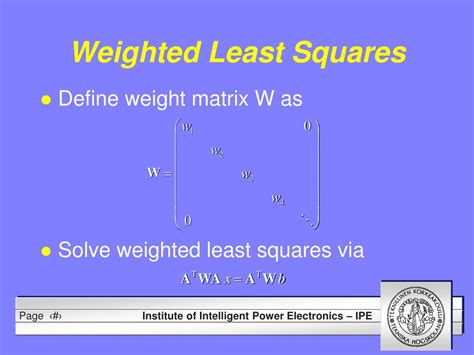 ppt least square method for parameter estimation powerpoint presentation id 3171011