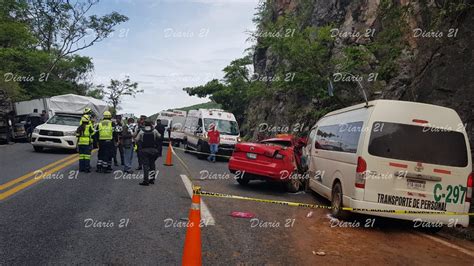 Fatal Accidente En La Carretera Iguala Cuernavaca Deja Dos Muertos Y