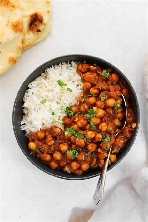 Easy Vegan Chana Masala Eat With Clarity Mains