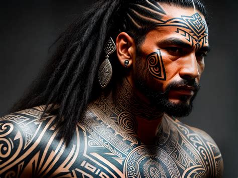 Descubra O Poder E Significado Das Tatuagens Maori Barbearia Org