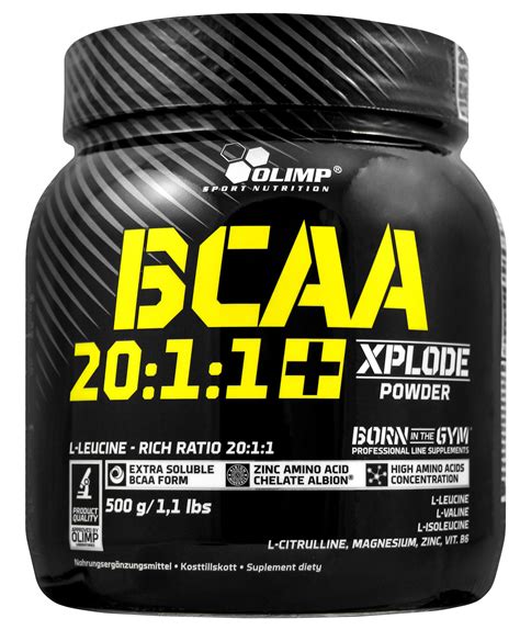 Olimp BCAA Xplode Powder 20 1 1 500g Niskie Ceny I Opinie W Budujmase Pl