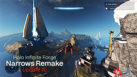 Halo Infinite Forge Detailed Forerunner Beam Tower Narrows Btb