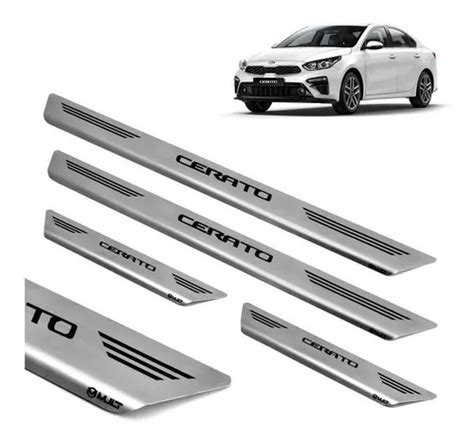 Soleira Inox Escovado Porta Original Mult Kia Cerato