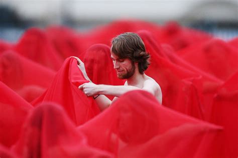 Hundreds Of Naked Australians Brave The Cold For Mass Nude Photoshoot